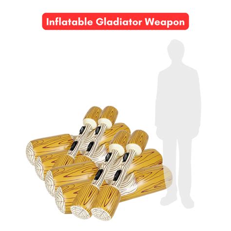 Inflatable Gladiator Weapon Sgs Largest Water Sports Activities Hire