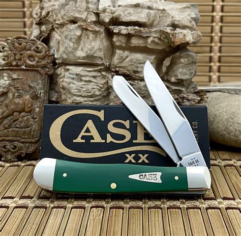 Classic Case Spruce Green Trapper Pocket Knife