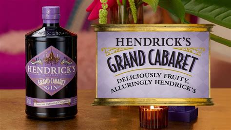 Hendricks Grand Cabaret New Limited Edition Fruity Gin