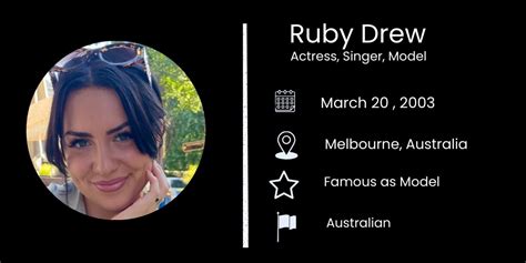 Ruby Drew Biography Age Height Wiki Net Worth Babefriend Everything You Should Know