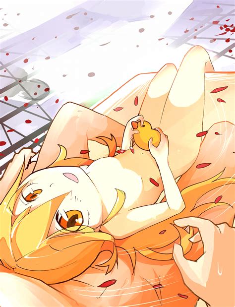 Shiotan Araragi Koyomi Oshino Shinobu Bakemonogatari Monogatari