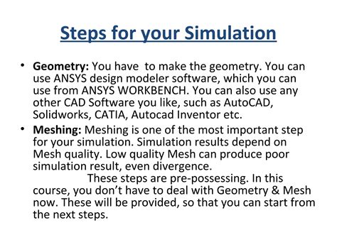 CFD ANSYS FLUENT PPT Physics Science
