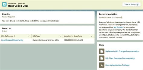 2 salesforce optimizer self service salesforce org health tool