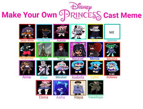 Disney Princess Recast By Neogangfan2024 On Deviantart