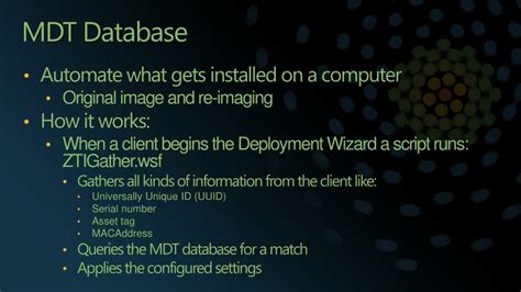 PPT Windows Deployment Service WDS Vs Microsoft Deployment Toolkit MDT Choose The
