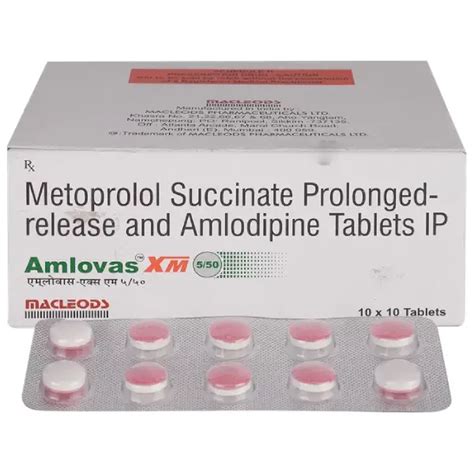 Amlovas Xm 5 50 Tablet View Usage Side Effects Price And Subtitute Egmedi
