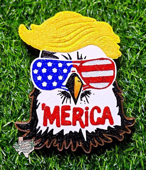 Merica Eagle Silicone Mold Fraziers Little Shoppe