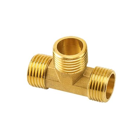 2 Inch Male Npt Threaded Forged Tee Pipe Brass Fitting At Rs 155piece
