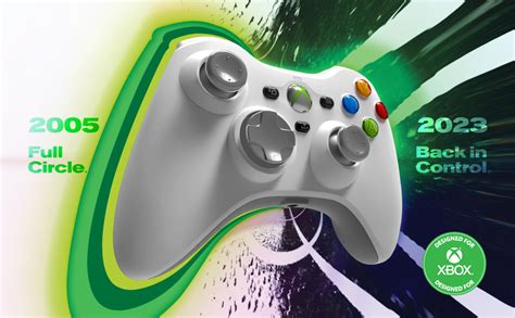 Hyperkin Xenon Wired Controller White Officially Licensed Xbox 360 Controller