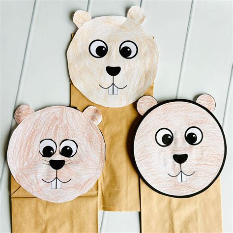 Paper Bag Puppets Animals