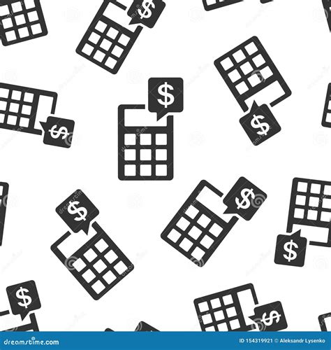 Money Calculation Icon In Comic Style Budget Banking Vector Cartoon