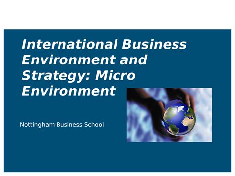 Micro Environment Industry Analysispptx Scholarfriends