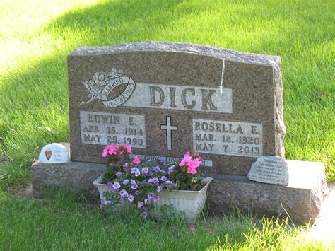 Rosella Edith Billing Dick 1920 2013 Find A Grave Memorial