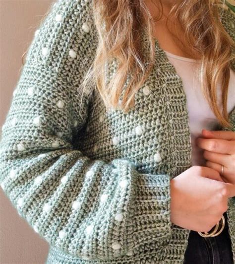 Cárdigan Elegante De Crochet Paso A Paso Patrón Gratis Crochetisimo