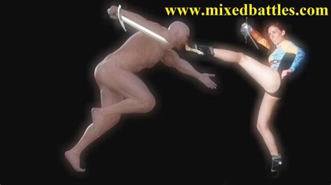 Karate Kick In Sword Fight Q1911