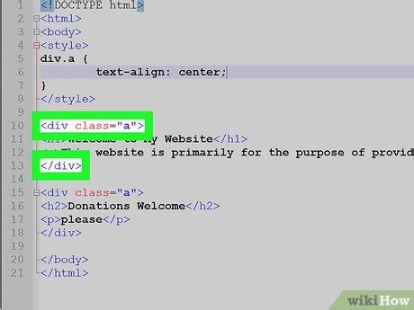 Cómo centrar un texto en lenguaje HTML con imágenes