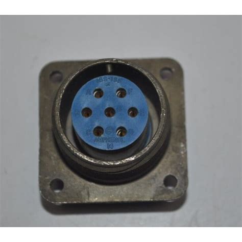 New Amphenol Ms Mil Spec Panel Mount Connector Ms3102a 16s 1s 7 Pin