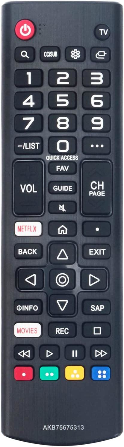 Akb75675313 Replacement Remote Control Fit For Lg Tv