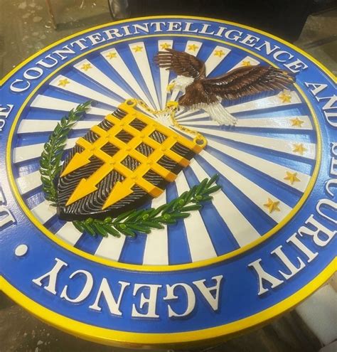 Carved 3d Painted Wood Bronze Brass Silver Military Plaques