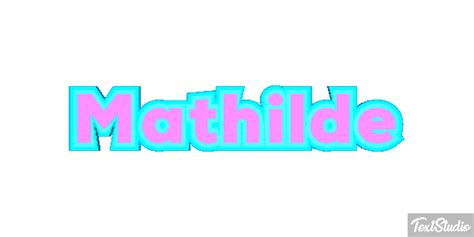 Mathilde Name Animated  Logo Designs