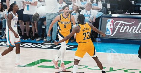 Tyrese Haliburton Reacts To Clutch Game Winner To Stun Okc