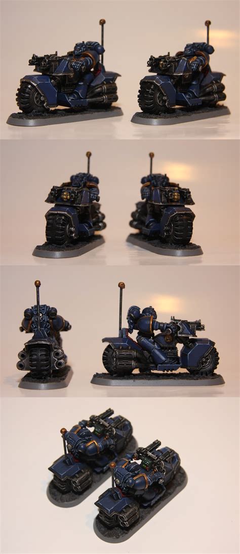 Warllama 40k Miniature Monday Space Marine Bikes