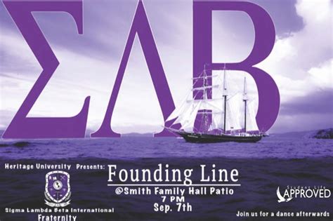 Sigma Lambda Beta International Fraternity Founding Line Heritage
