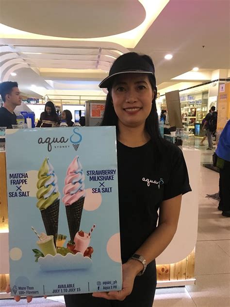 Aqua S Now Serves Up Australias Premium Soft Serve Ice Cream At Sm