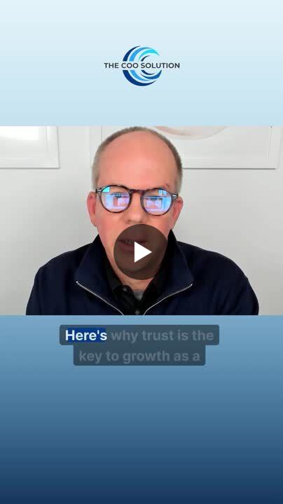🚀 The 1 Thing Keeping Entrepreneurs Stuck Lack Of Trust Many Business… Derek Fredrickson