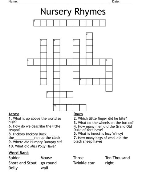 Apt Rhyme For Goo Crossword At James Northern Blog
