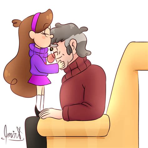 Mint 🍵 — Ooh B3 With Mabel Giving Ford The Forehead Kiss