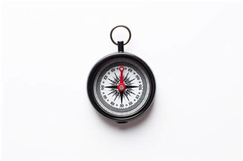 Premium Photo Compass On A White Background Photo Of Magnetic Compass