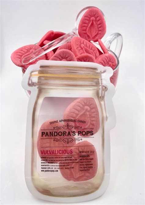 Vulvalicious Aphrodisiac Candy Pandoras Pops