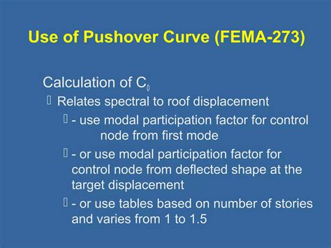 1223989 Static Pushover Analysis Ppt