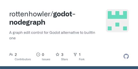 Github Rottenhowler Godot Nodegraph A Graph Edit Control For Godot