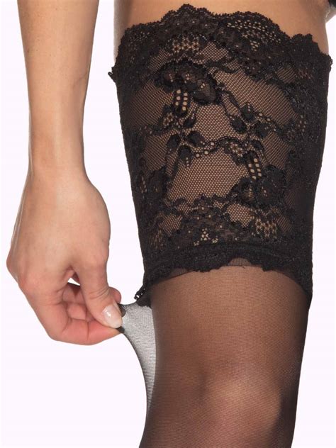 Ludovica Lace Top Thigh Highs Stockings That Stay Up Viennemilano