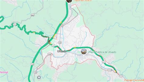 Mapa Y Calles Información General Del Municipio Utuado Puerto Rico Urbano Cotidiano
