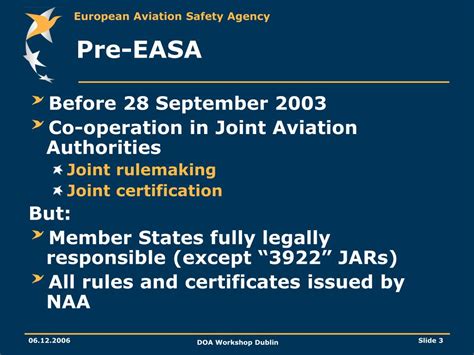 Ppt Easa And The Eu Regulatory Framework Powerpoint Presentation Free Download Id 293263