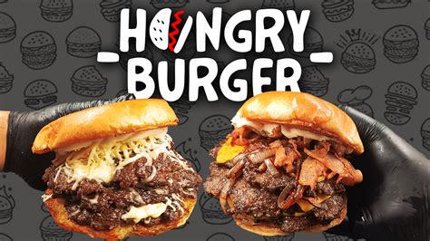 Hangry Burger Why Because We Love Food In House Hand Crumbed