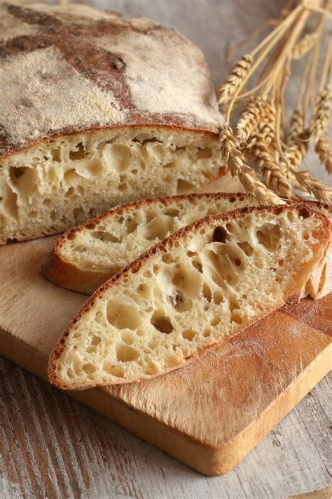 Белый хлеб с хрустящей корочкой Рецепты еды Питание рецепты Белый хлеб