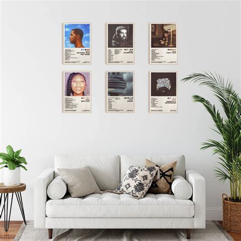 Mua Drake Poster Set Of 6 Album Cover Posters 8 By 12 Inch Music