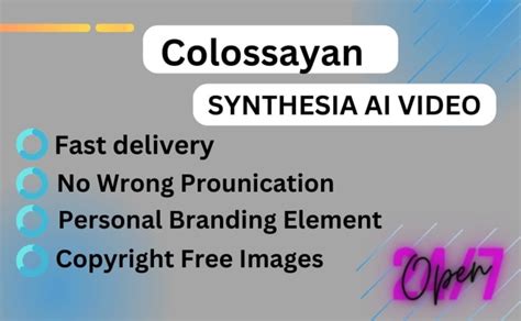 Create A Unique Synthesia Ai Video Using Spokenperson Video By Charlotte Jay53 Fiverr