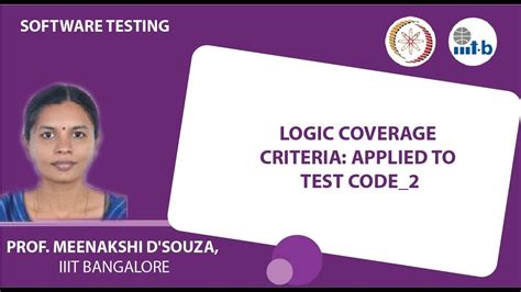 Logic Coverage Criteria Applied To Test Code2 Youtube