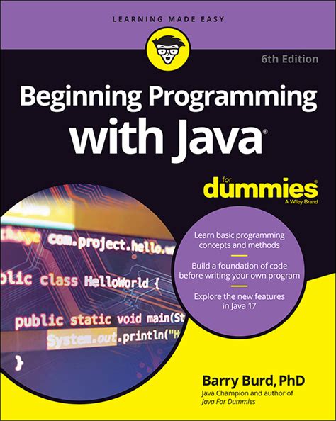 Cover Beginning Programming With Java For Dummies 6th Edition Book