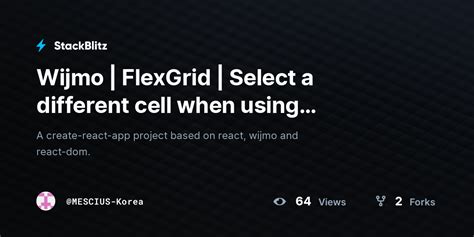 Wijmo Flexgrid Select A Different Cell When Using Validation