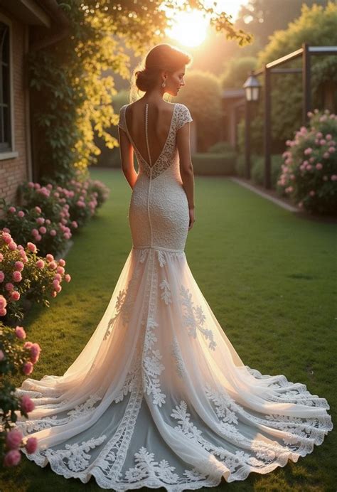 Stunning Wedding Dress Sexy Styles Thecharmingbride Com