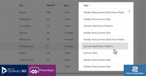 p2 automation llc on linkedin our tag it feature in dynamics 365 and