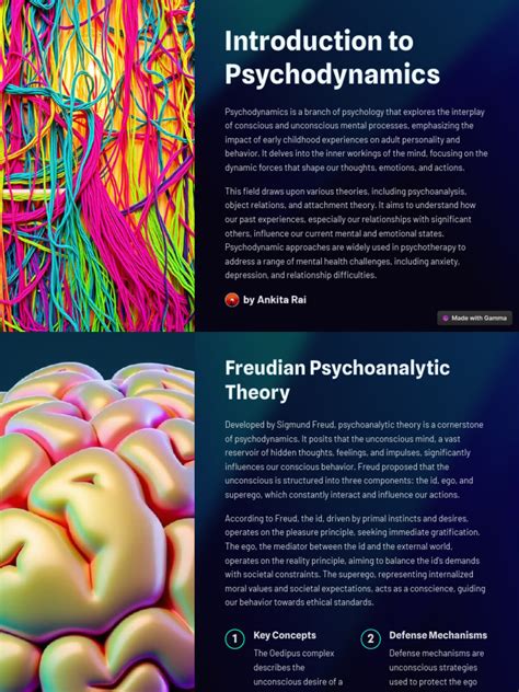 Introduction To Psychodynamics Pdf