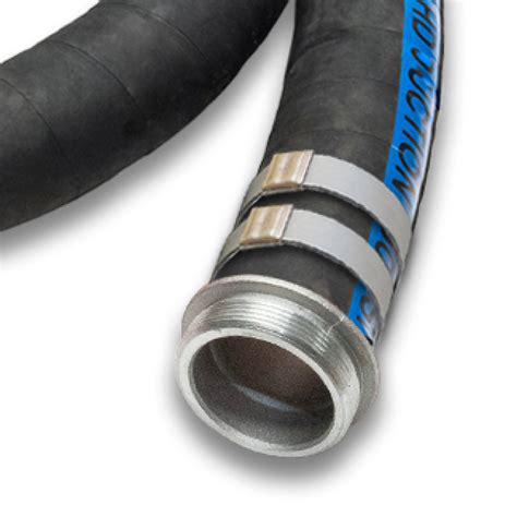 3 Black Rubber Suction Hose Camlock Female X Npt Male