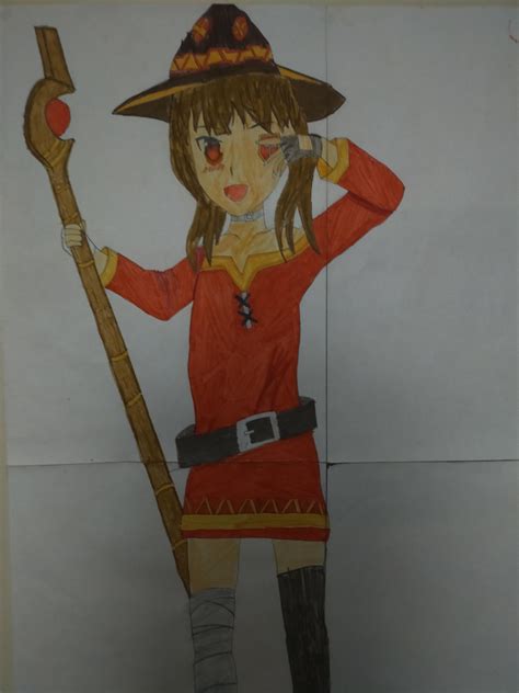 I Improved My Megumin Drawing R Megumin